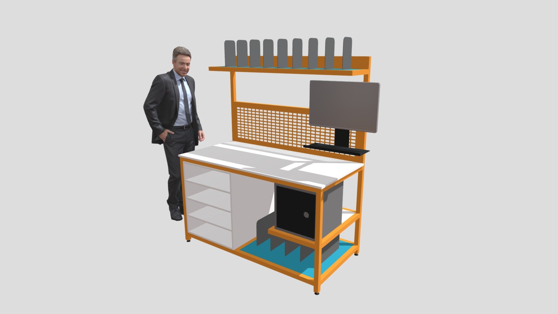 AW - SWI9486 Lydia Gray Bench - 3D model by 3D-VIEW (@Jake ...