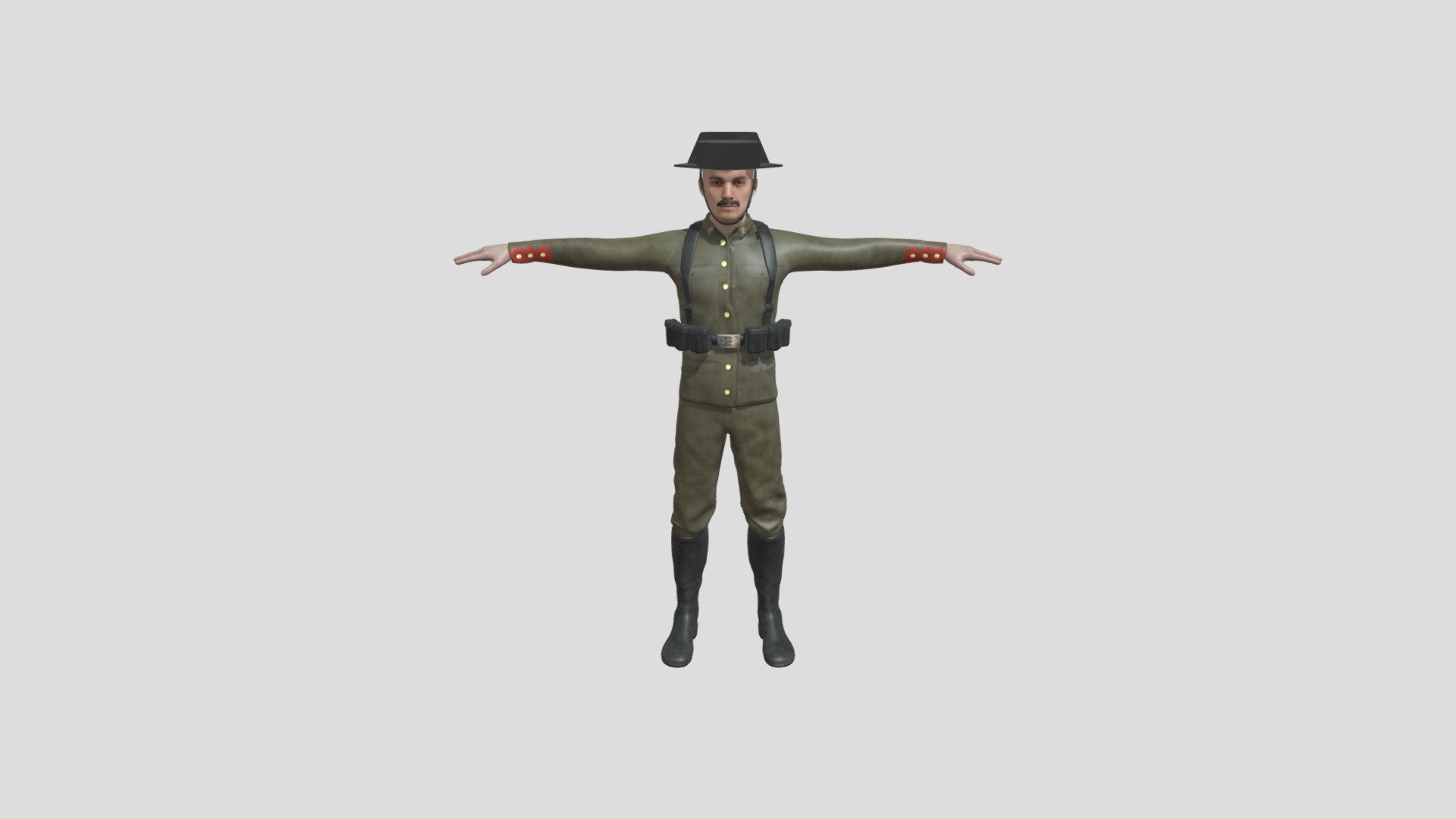 Guardia Civil - 3D model by Zarzak.Zx [4d36f2c] - Sketchfab