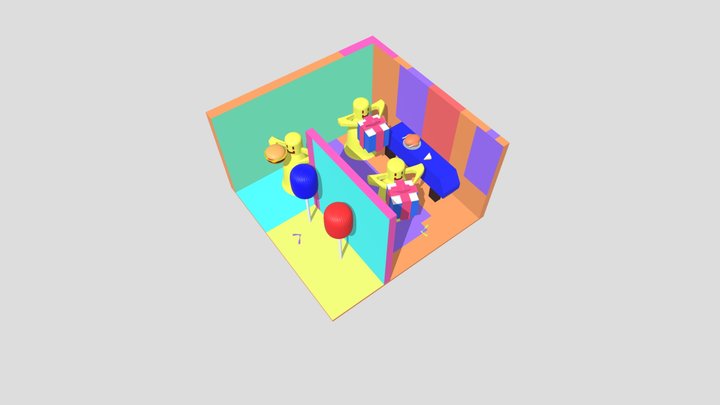 Partygoer 3D models - Sketchfab
