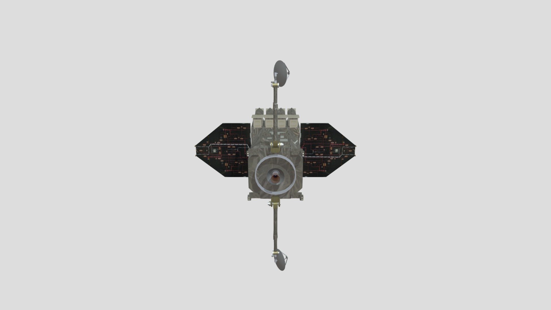 Solar Dynamic Observatory - 3D model by Patrick (@210091) [4d39465 ...