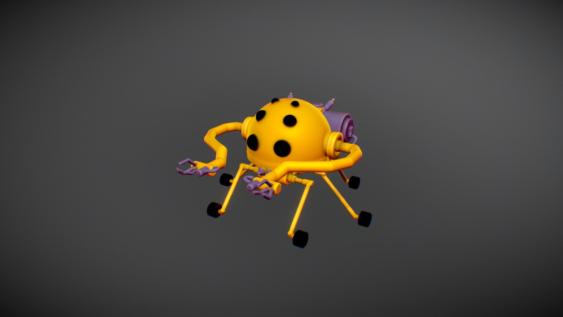 Garden Bot - 3D model by KRVN (@leemacl) [4d3b75e] - Sketchfab