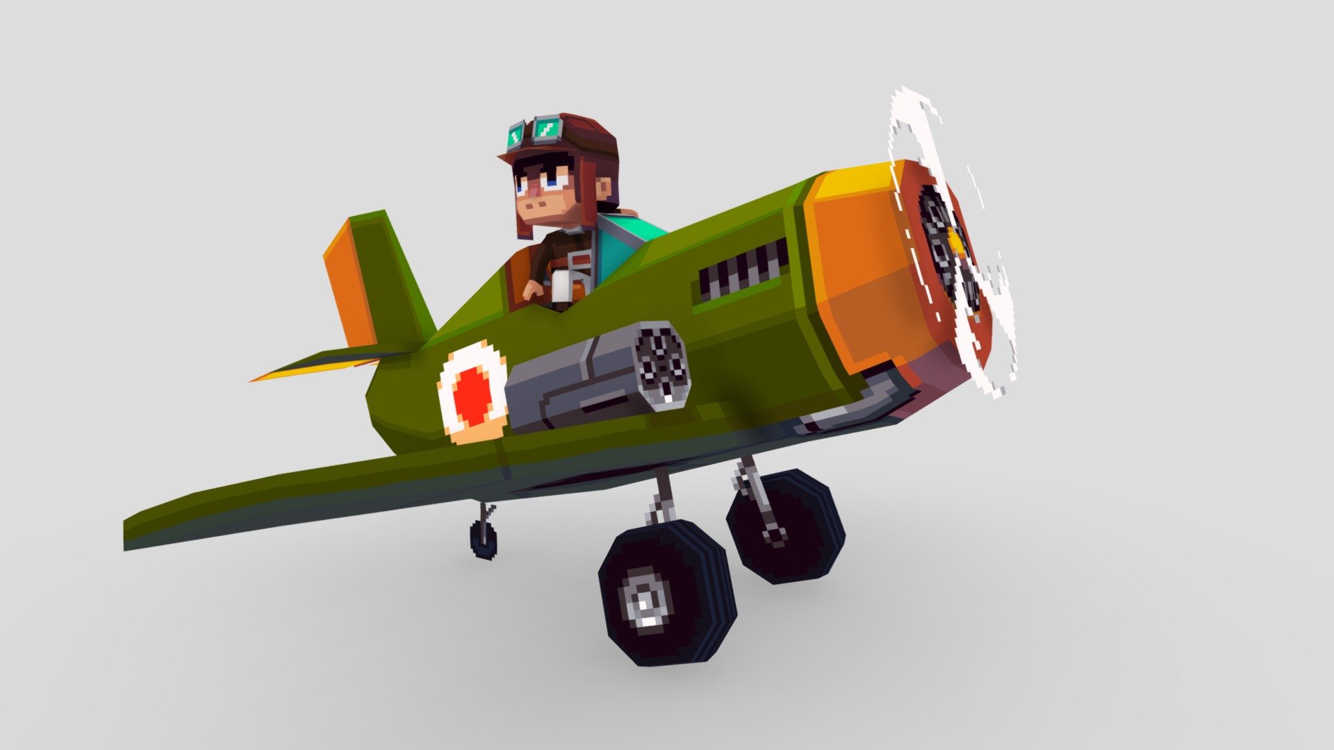 Dogfighter - 3D model by johanaronson [4d3b770] - Sketchfab