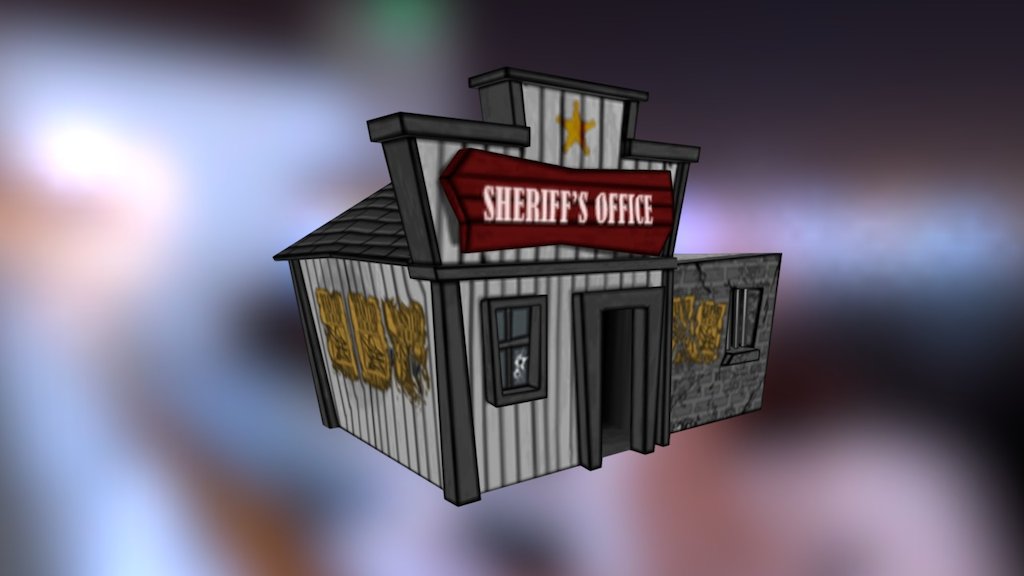 Sheriff's Office - 3D model by cdaz [4d3b908] - Sketchfab