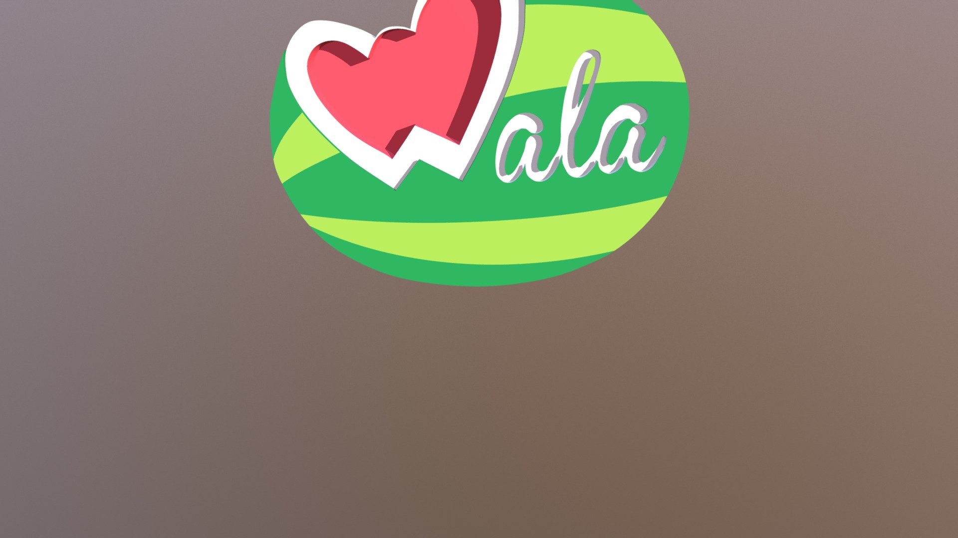 Wala logo - Download Free 3D model by MeowHenTiCE [4d3c033] - Sketchfab