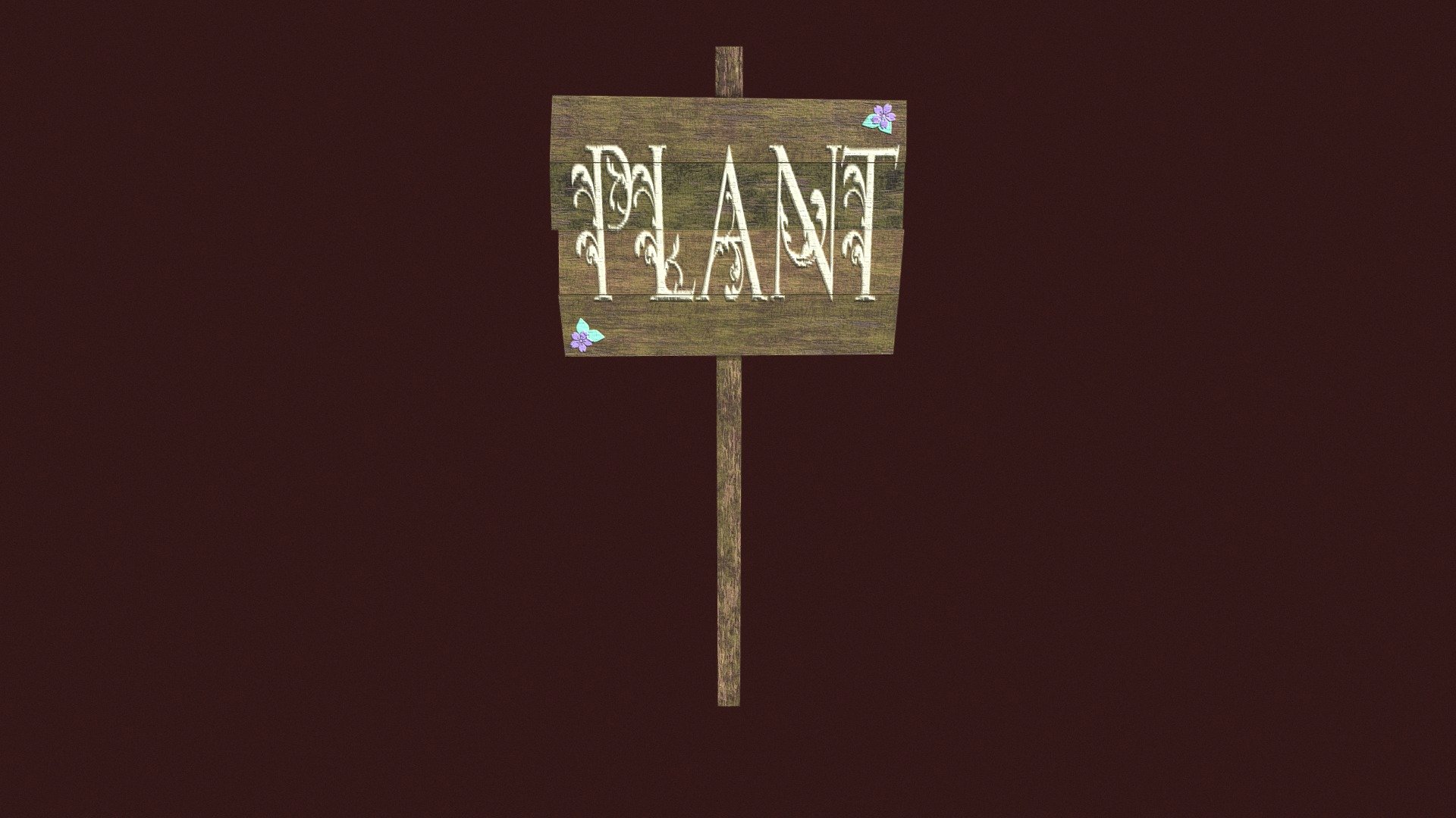 Sign Post - 3D model by willhelmmaria [4d3d569] - Sketchfab