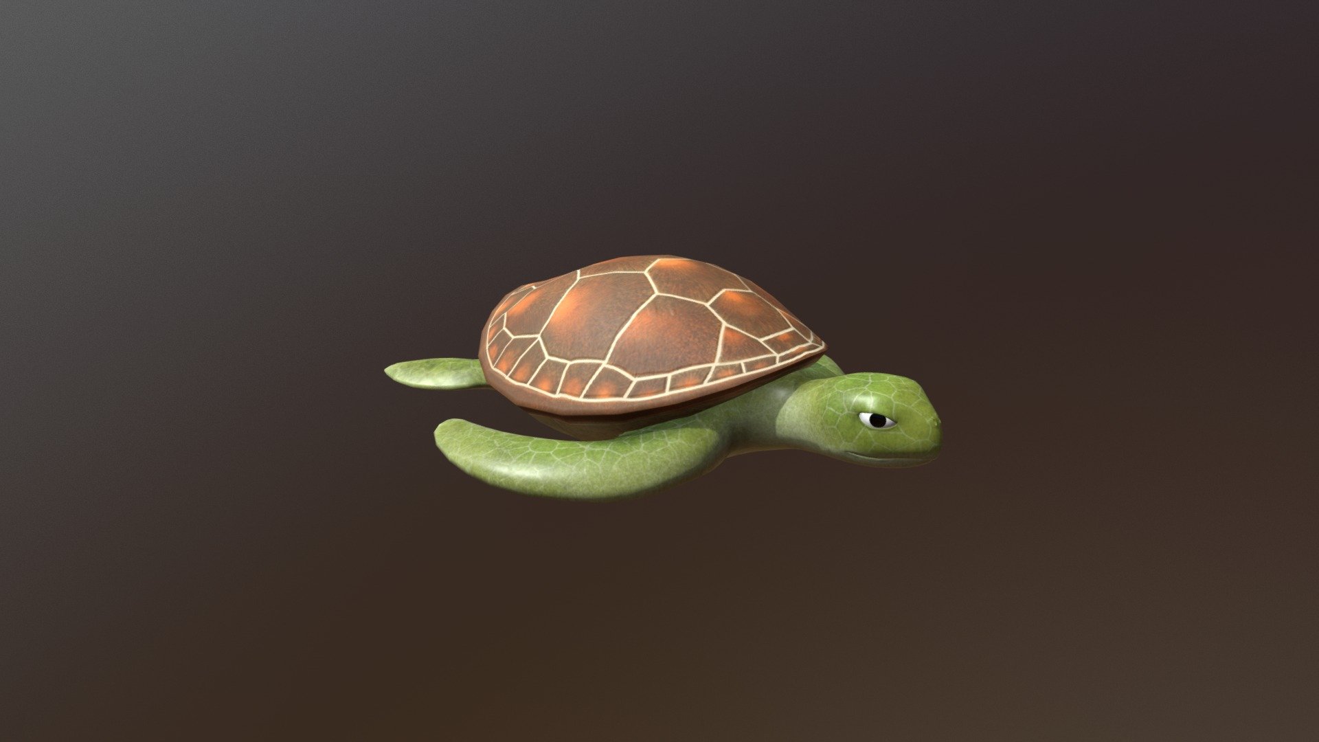 Sea Turtle - 3D model by claytor [4d3de2c] - Sketchfab