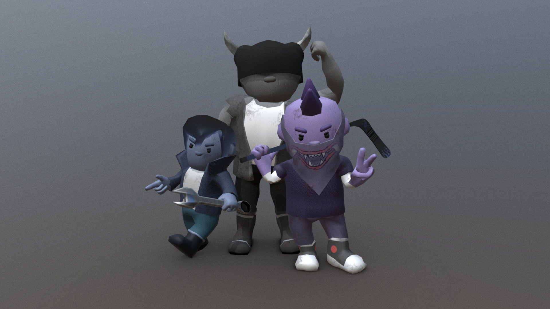 Raiders of Raider Road - 3D model by vdentiste [4d3e860] - Sketchfab