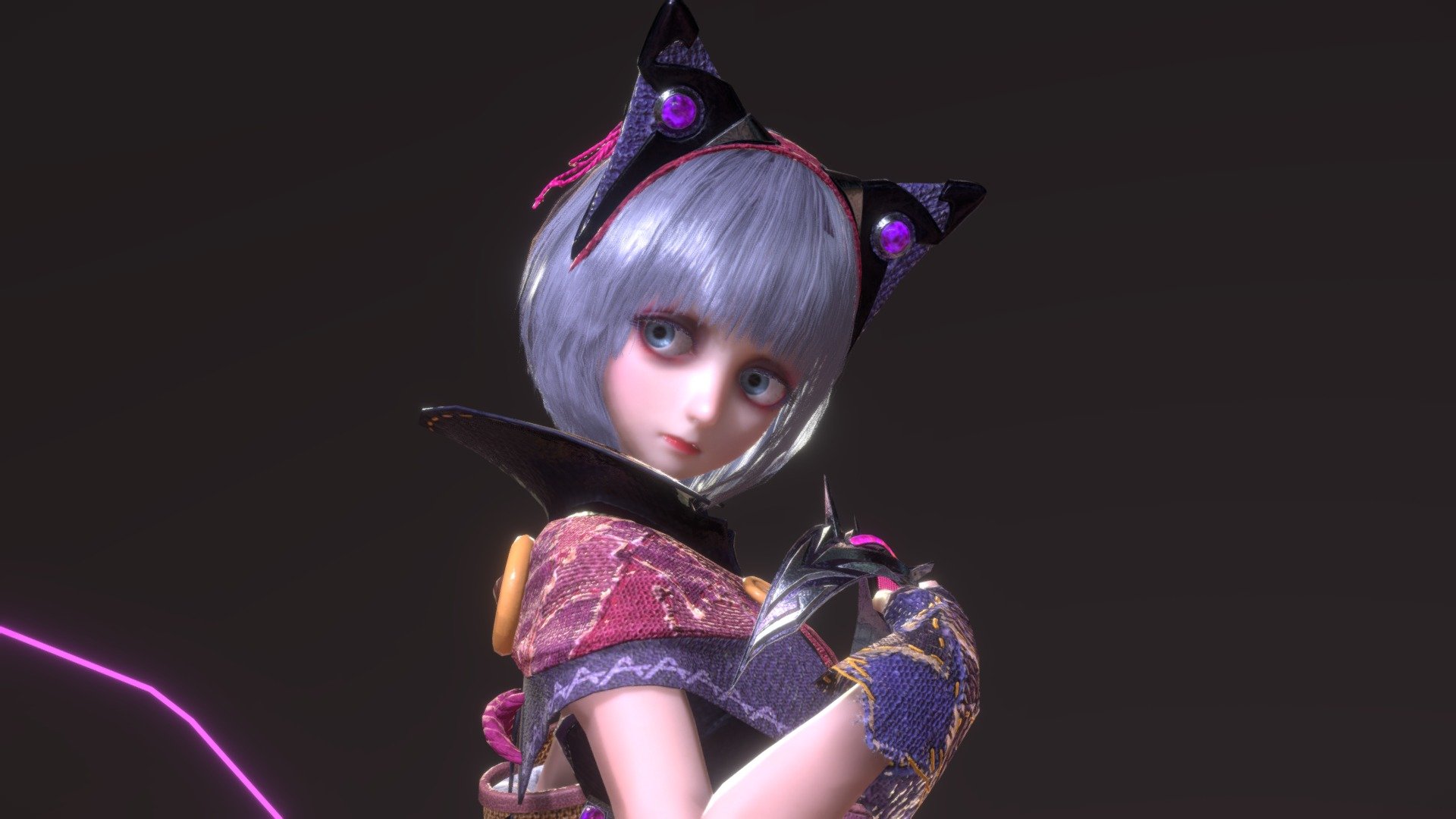 Witch of Sewing - 3D model by gatake [4d3f546] - Sketchfab