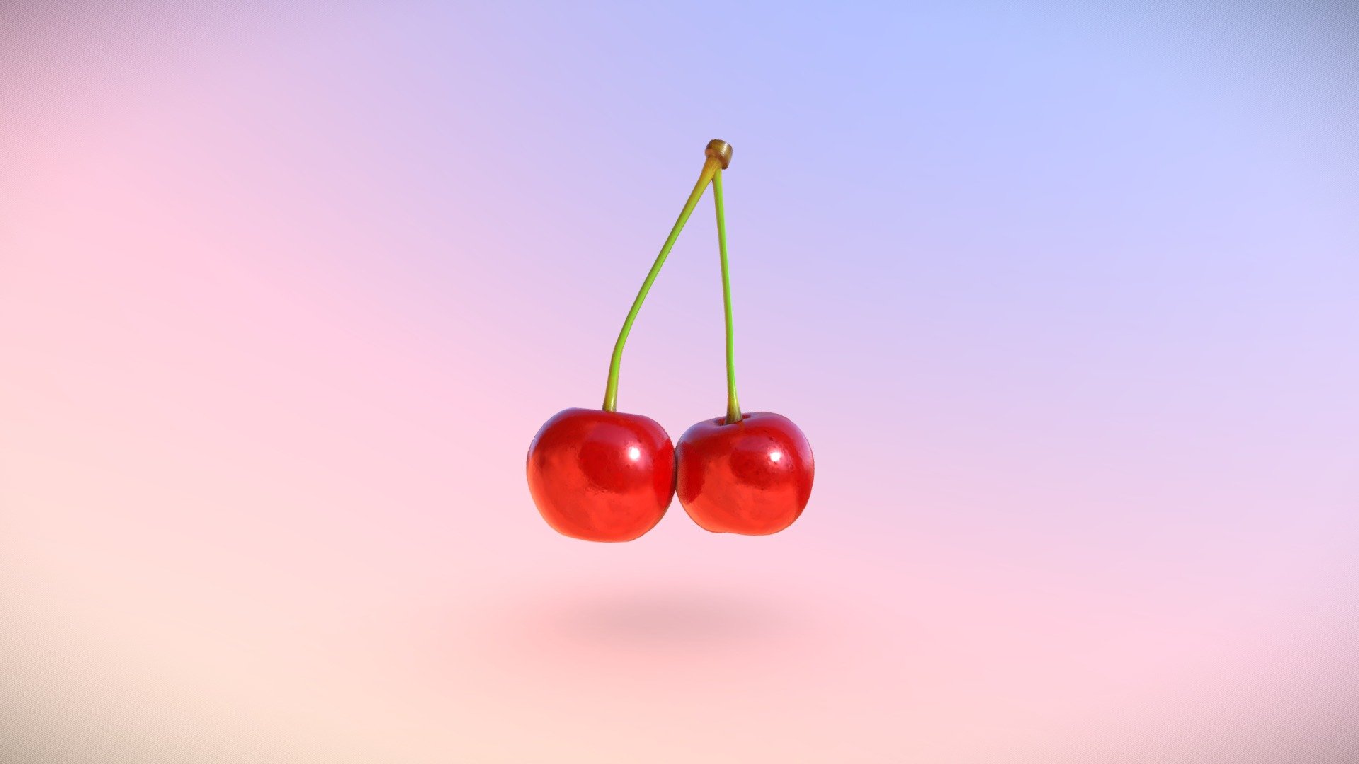 Cherries - Download Free 3D model by Carissa (@cclarke468) [4d40629 ...