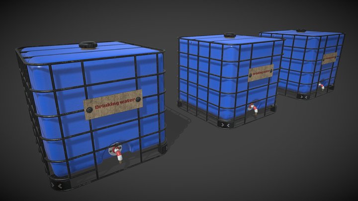 Container 3D models - Sketchfab