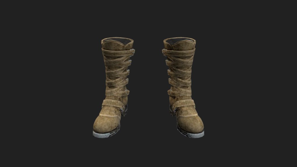 PUBG Untitled boots - 3D model by Skin-Tracker (@stairwave) [4d44cb5 ...