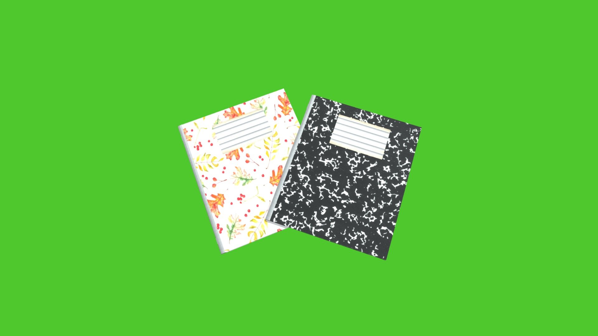 copybooks - Download Free 3D model by helgmaz [4d44d6d] - Sketchfab