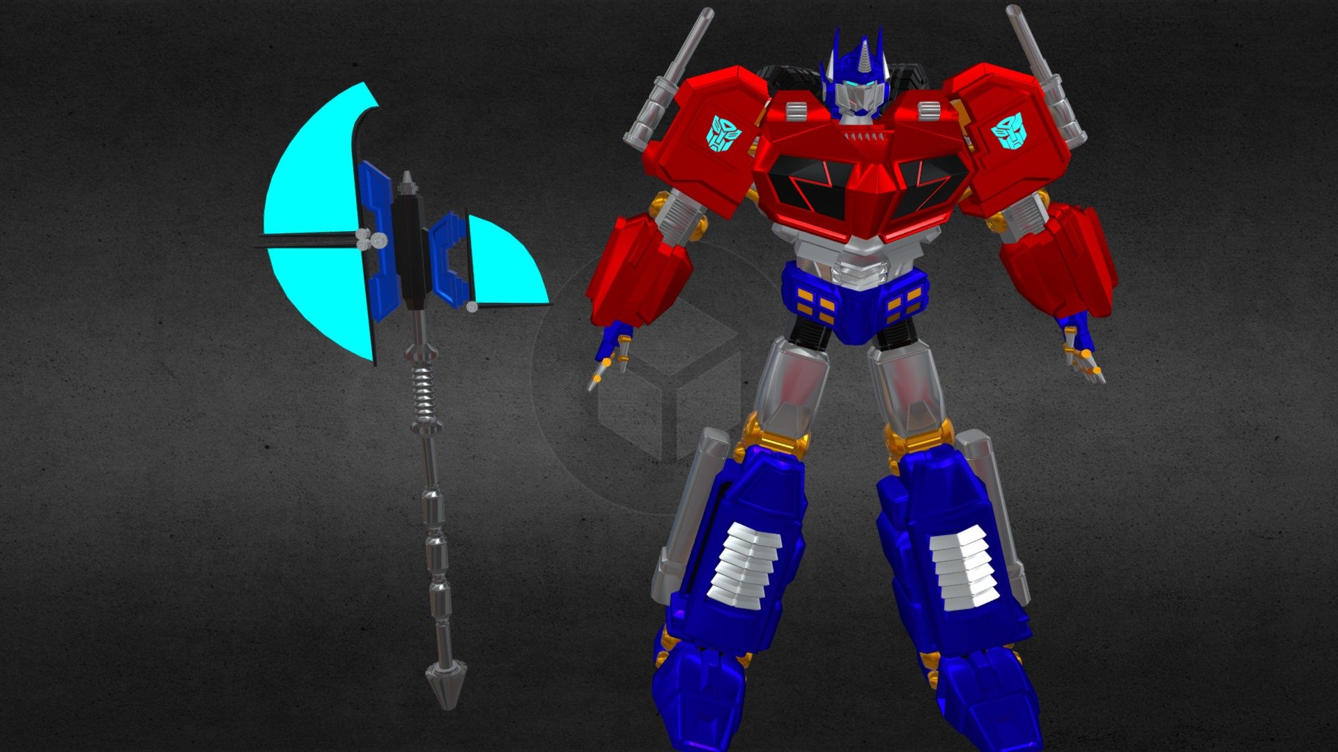 Optimus Prime War Of Cybertron - 3D model by Voon Hong Liang ...