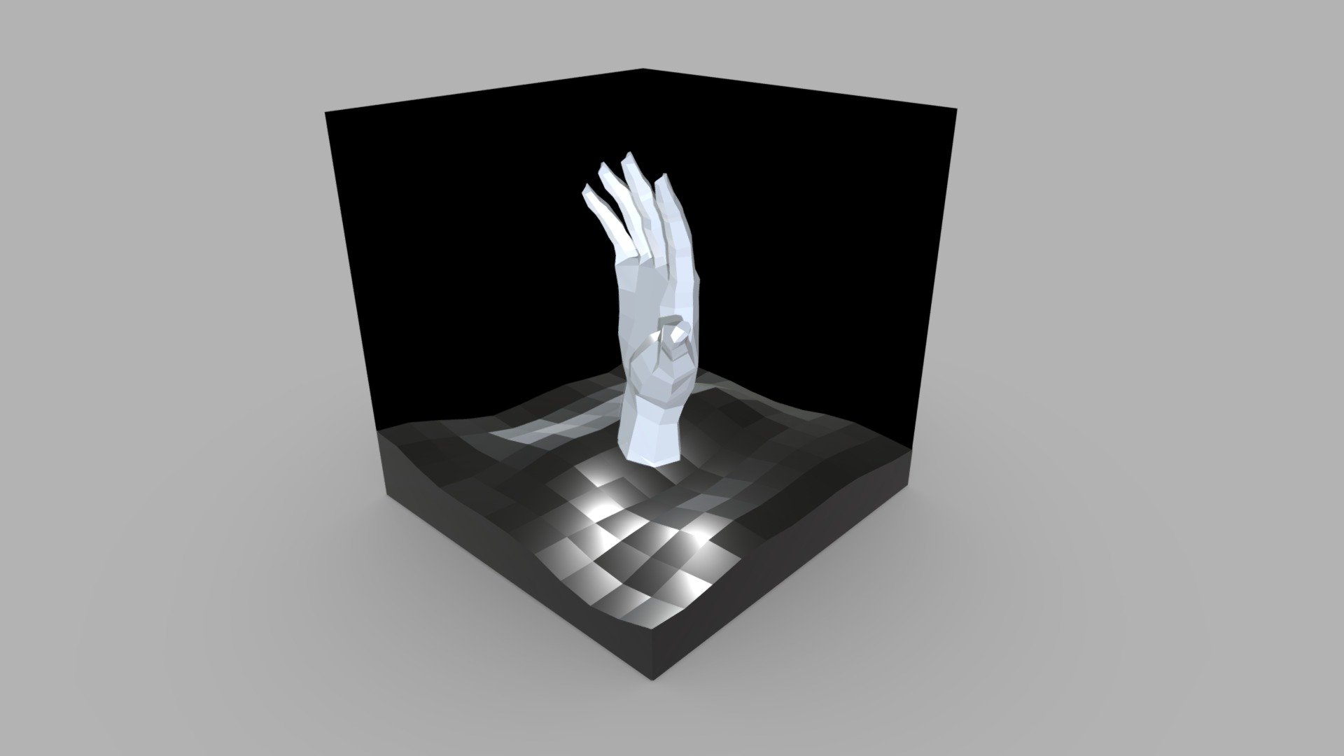 Inverted Normals Hand - 3D model by Thomas Flynn (@nebulousflynn ...