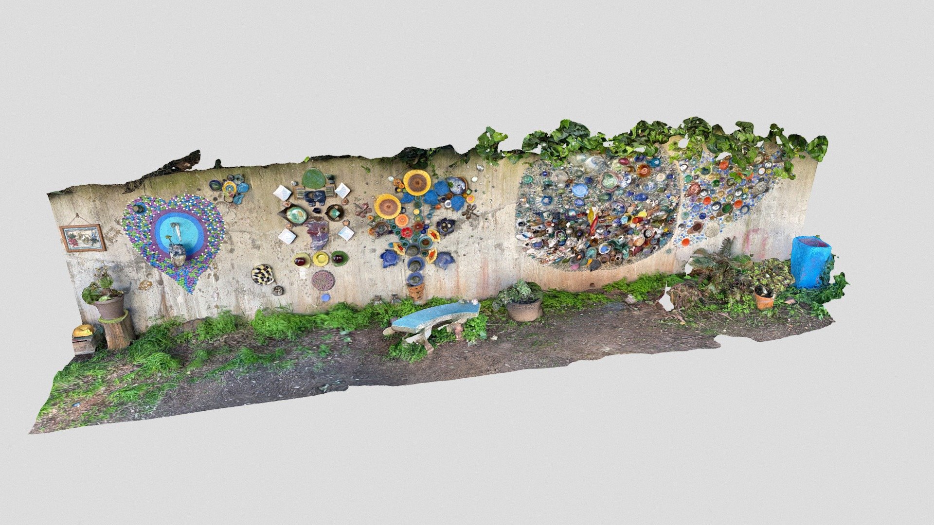 Day 94 - Miguel Street Mural (SF) - 1scanaday - Download Free 3D model ...