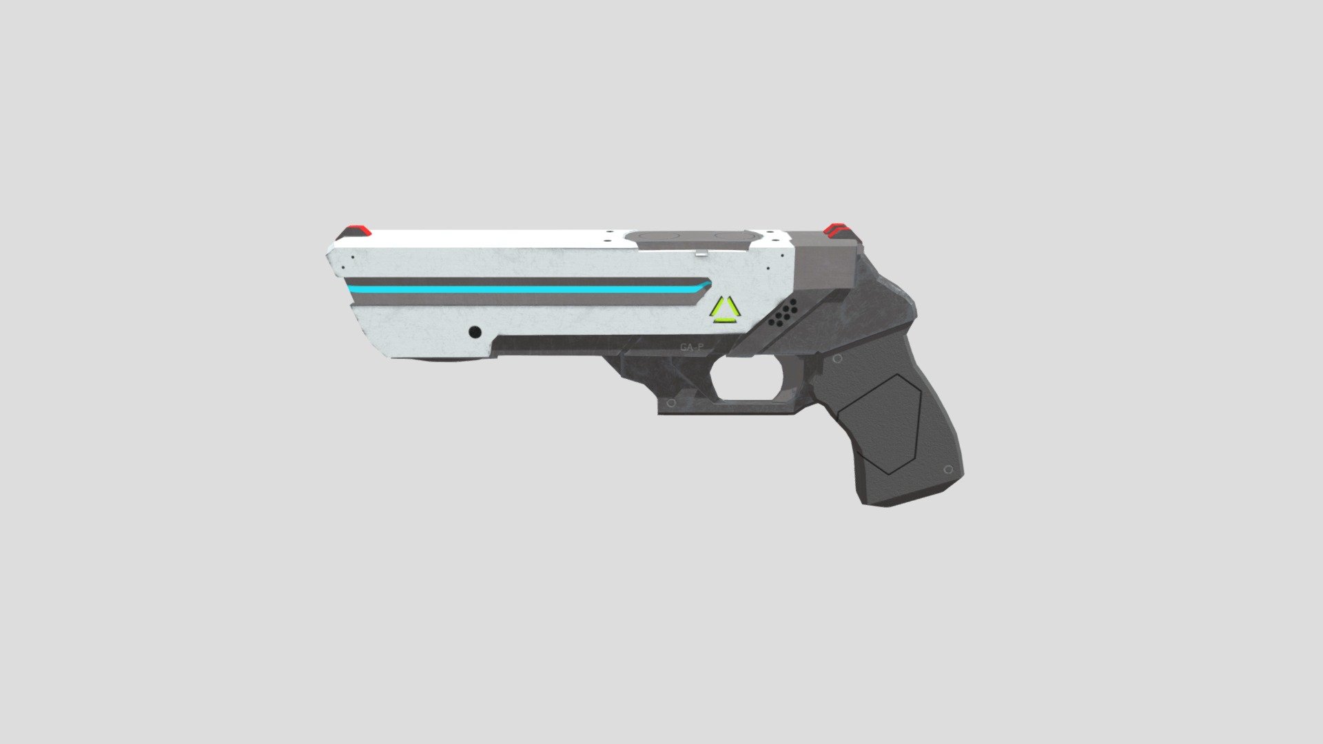 SI-FI pistol - 3D model by Garry Pierce (@318005) [4d46a93] - Sketchfab