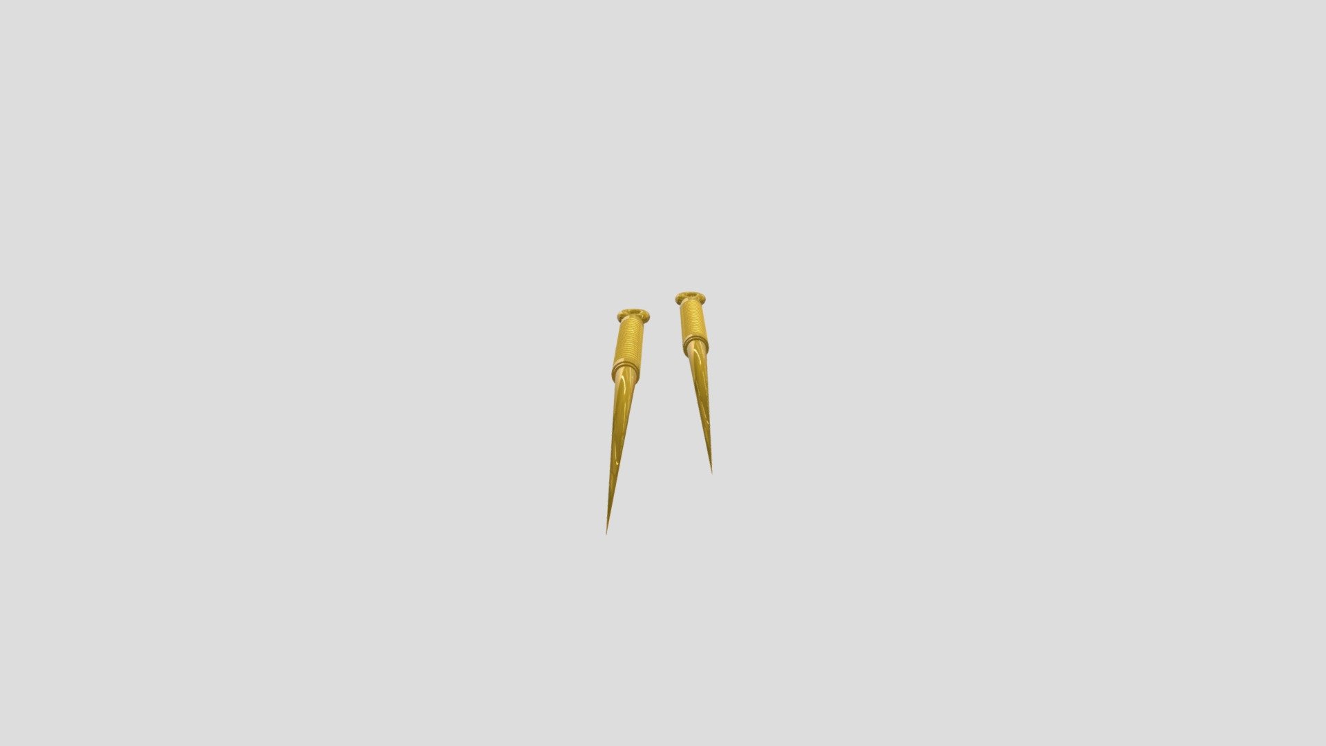 Yor Forger stiletto weapons - 3D model by keja_valk [4d47eaa] - Sketchfab