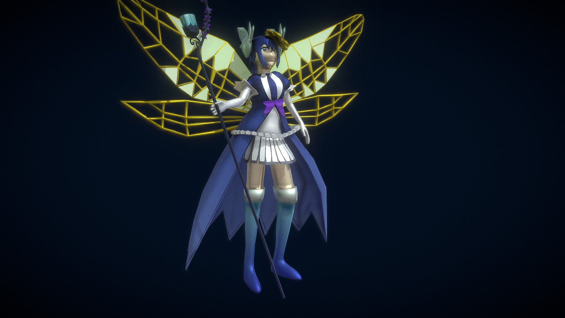Aromaseraphy Rosemary (Yugioh) - Buy Royalty Free 3D model by Yanez ...