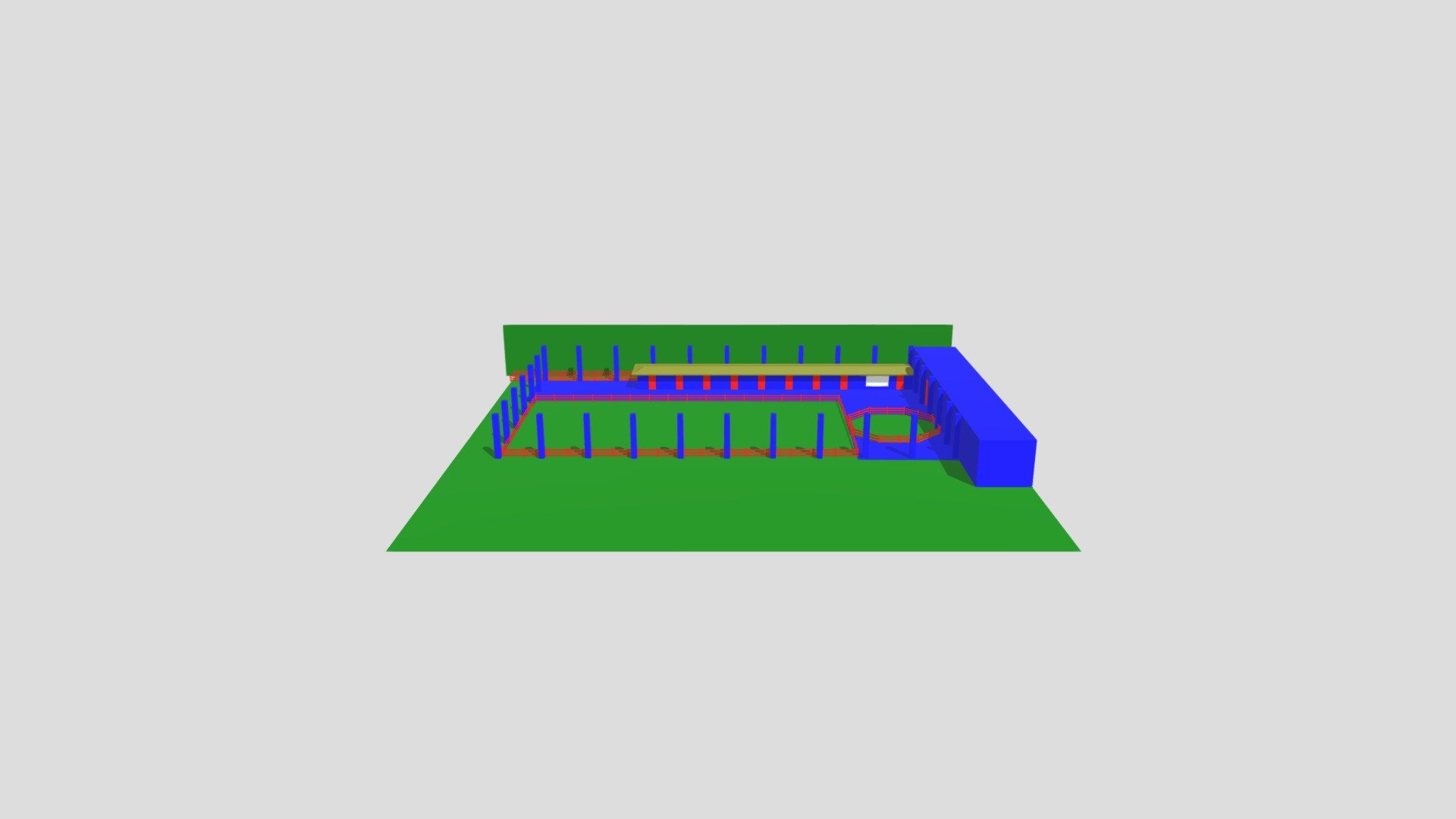 PLAN DE MASSE - 3D model by helene.ben [4d4ba13] - Sketchfab