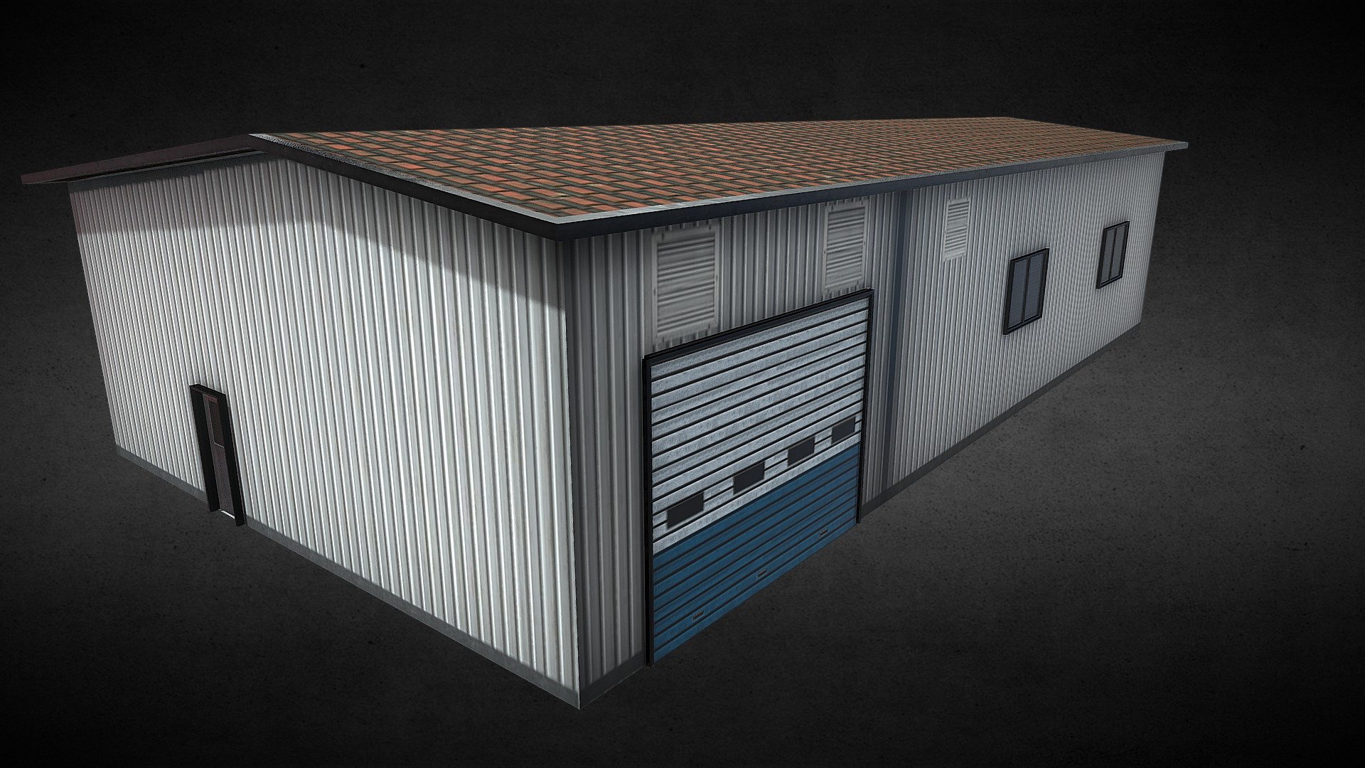 Warehouse Low Poly - Buy Royalty Free 3D model by Tauffiq Abdllah ...