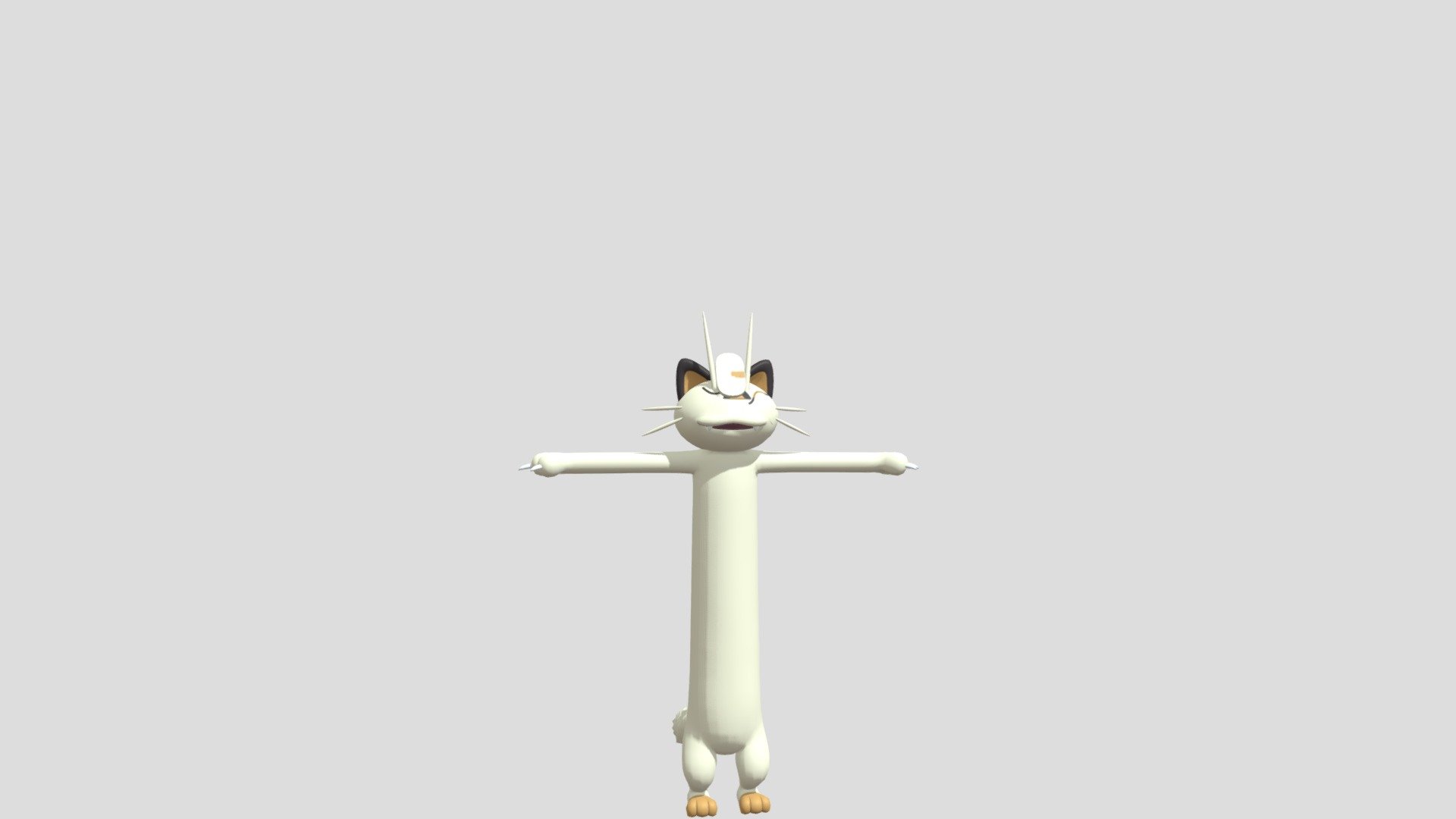 SUPER GIANT MEOWTH! - Download Free 3D model by theamazingdonovan207 ...