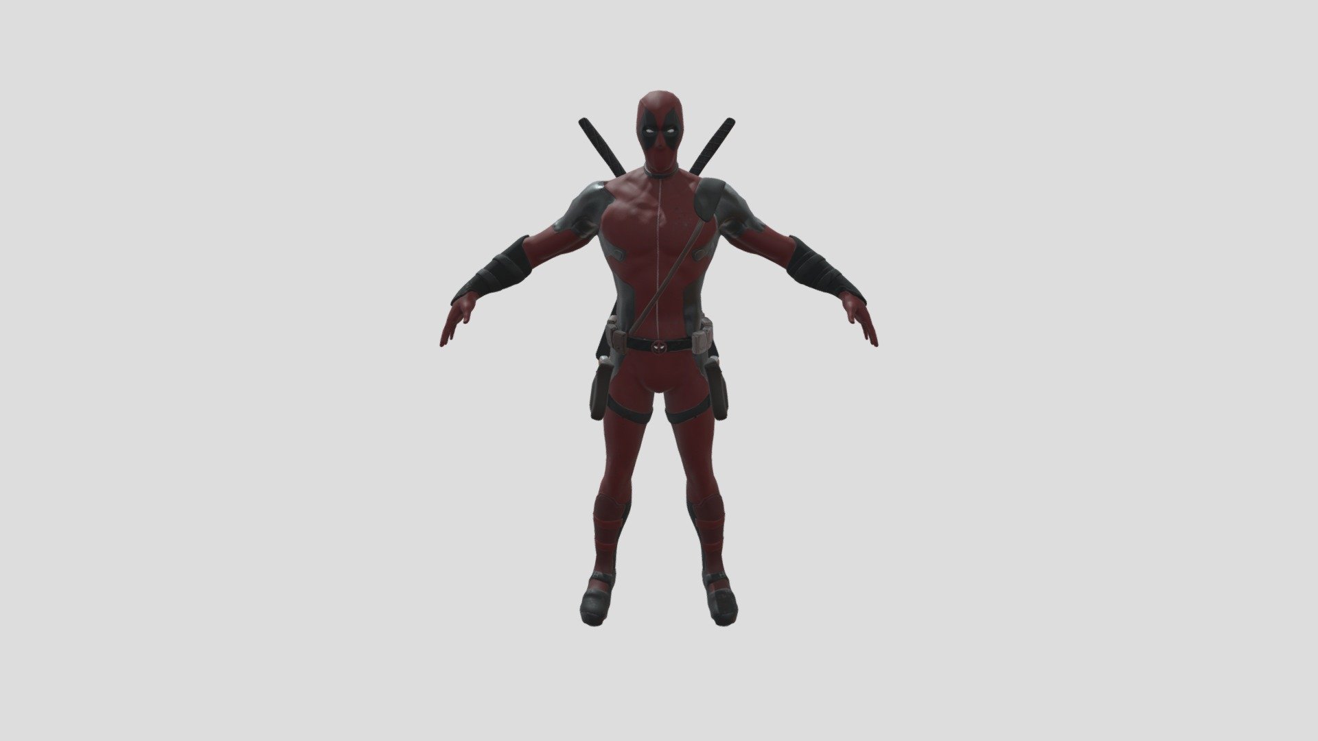 DEADPOOL character - 3D model by daniftirado [4d51157] - Sketchfab