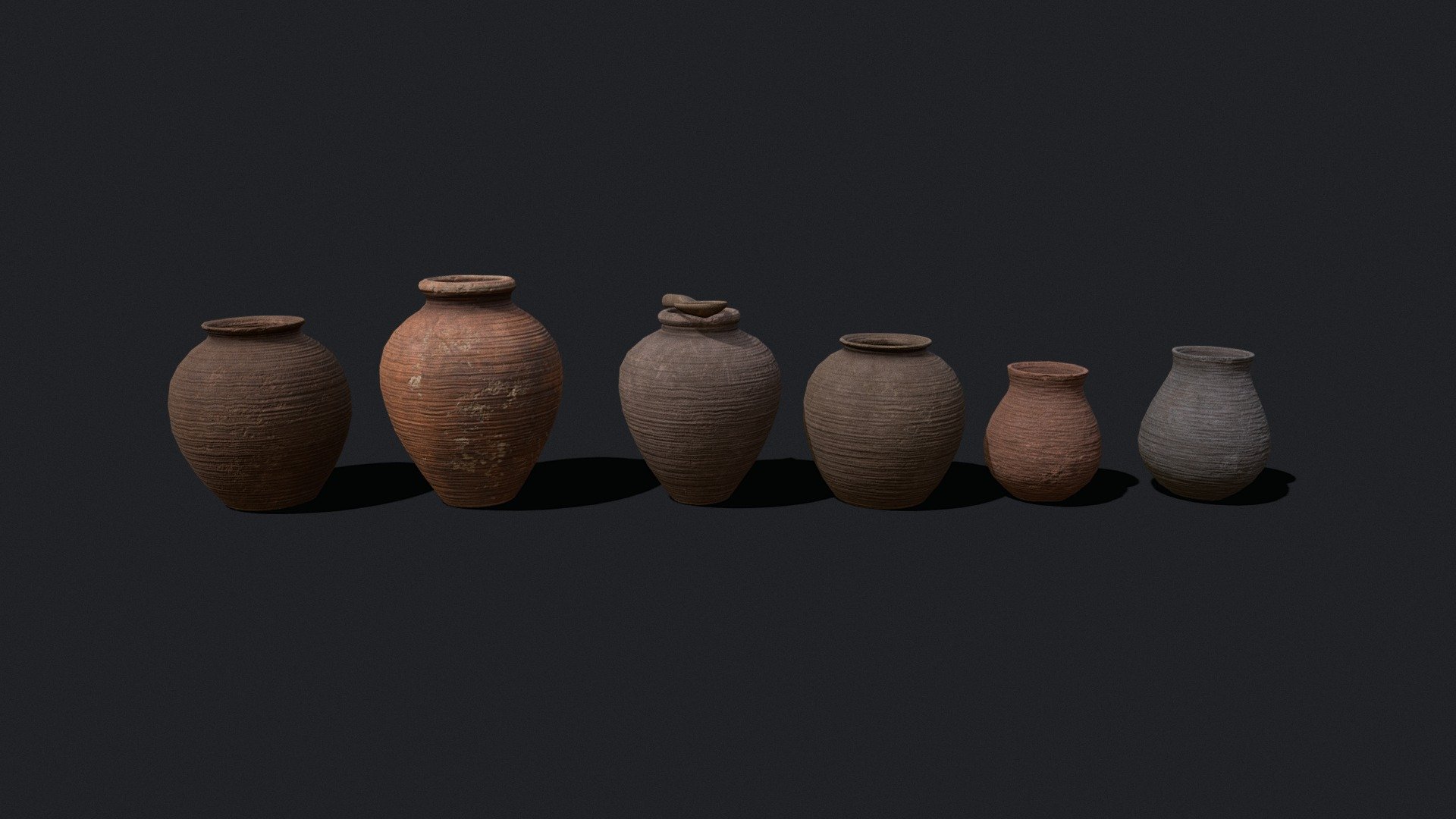 beautiful_pottery_fbx - Buy Royalty Free 3D model by ...