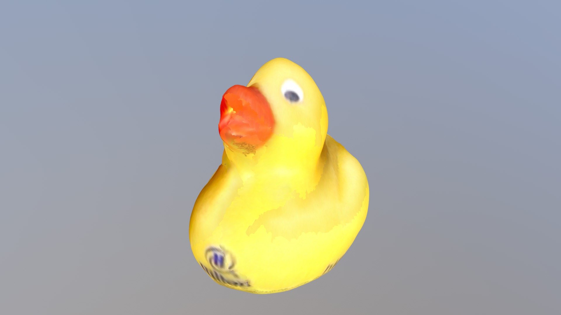 Distorted Scanned Rubber Duck - 3D model by Kugatsu Tsukai 3D Model Hub ...