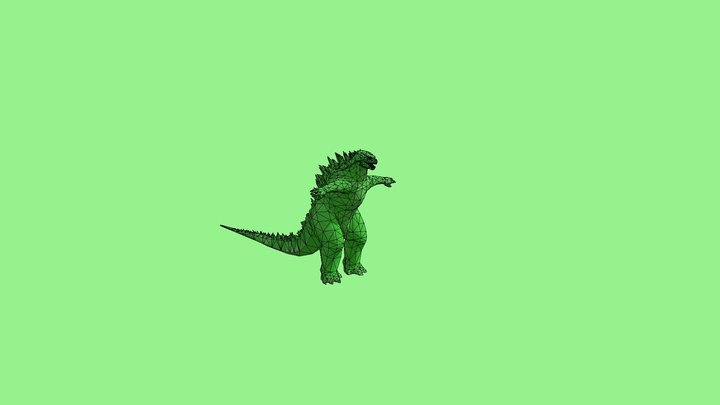 Godzilla_oc 3D models - Sketchfab