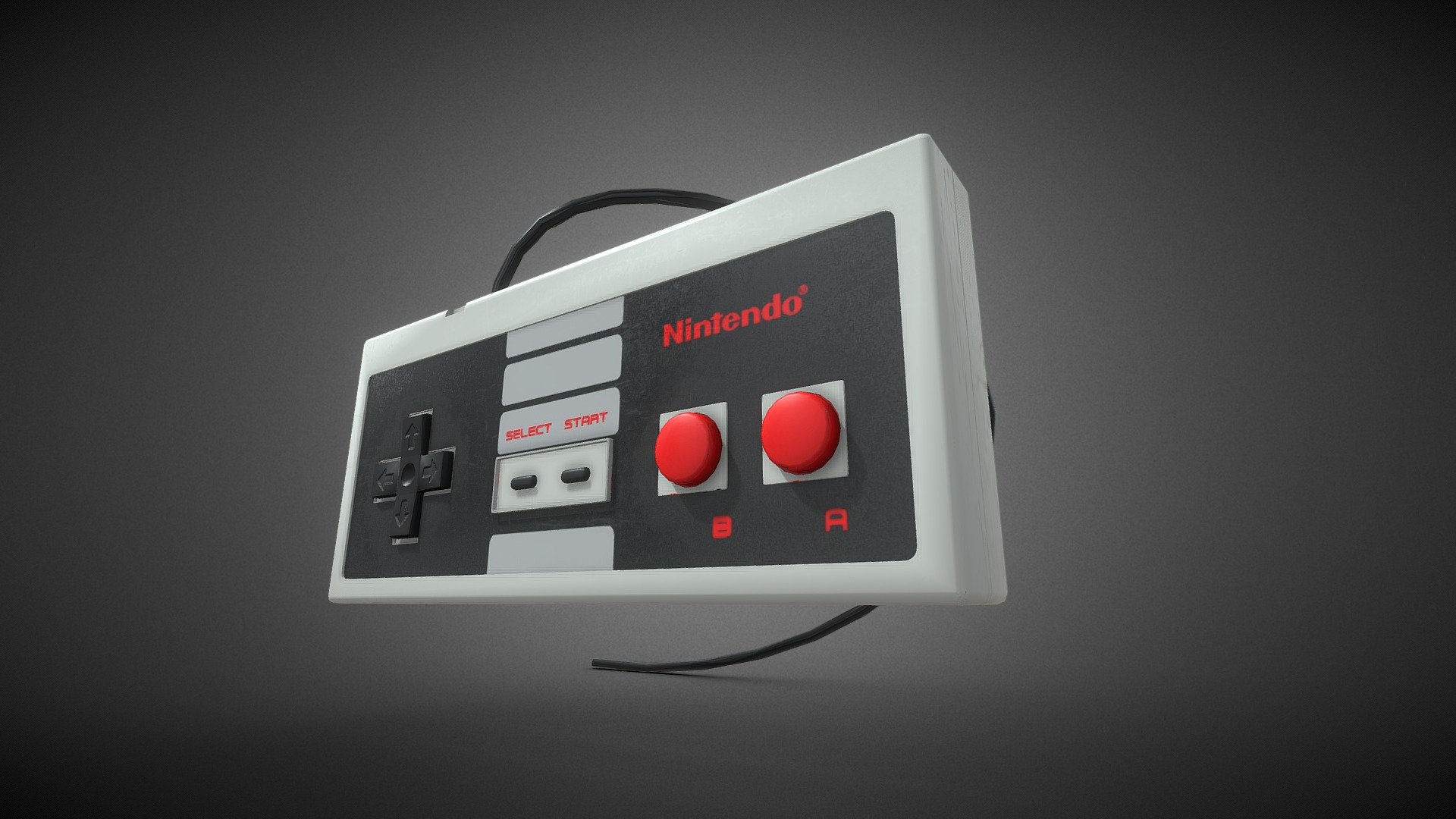 NES Controller - 3D model by haykal12321 [4d55ab0] - Sketchfab