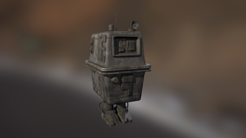 Gonk droid - 3D model by Dan Cuatt (@dancuatt) [4d568f0] - Sketchfab
