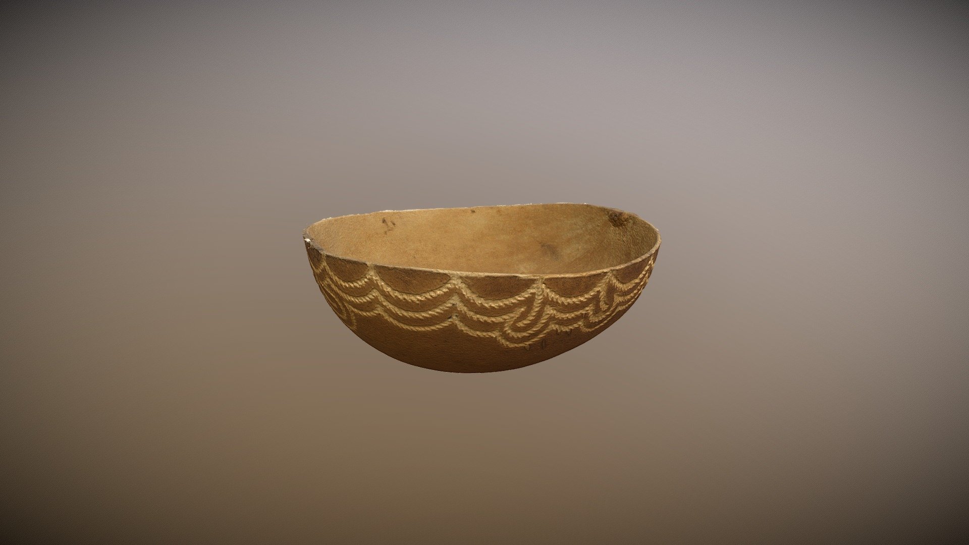 Calebasse gravée - Download Free 3D model by Marcells ...