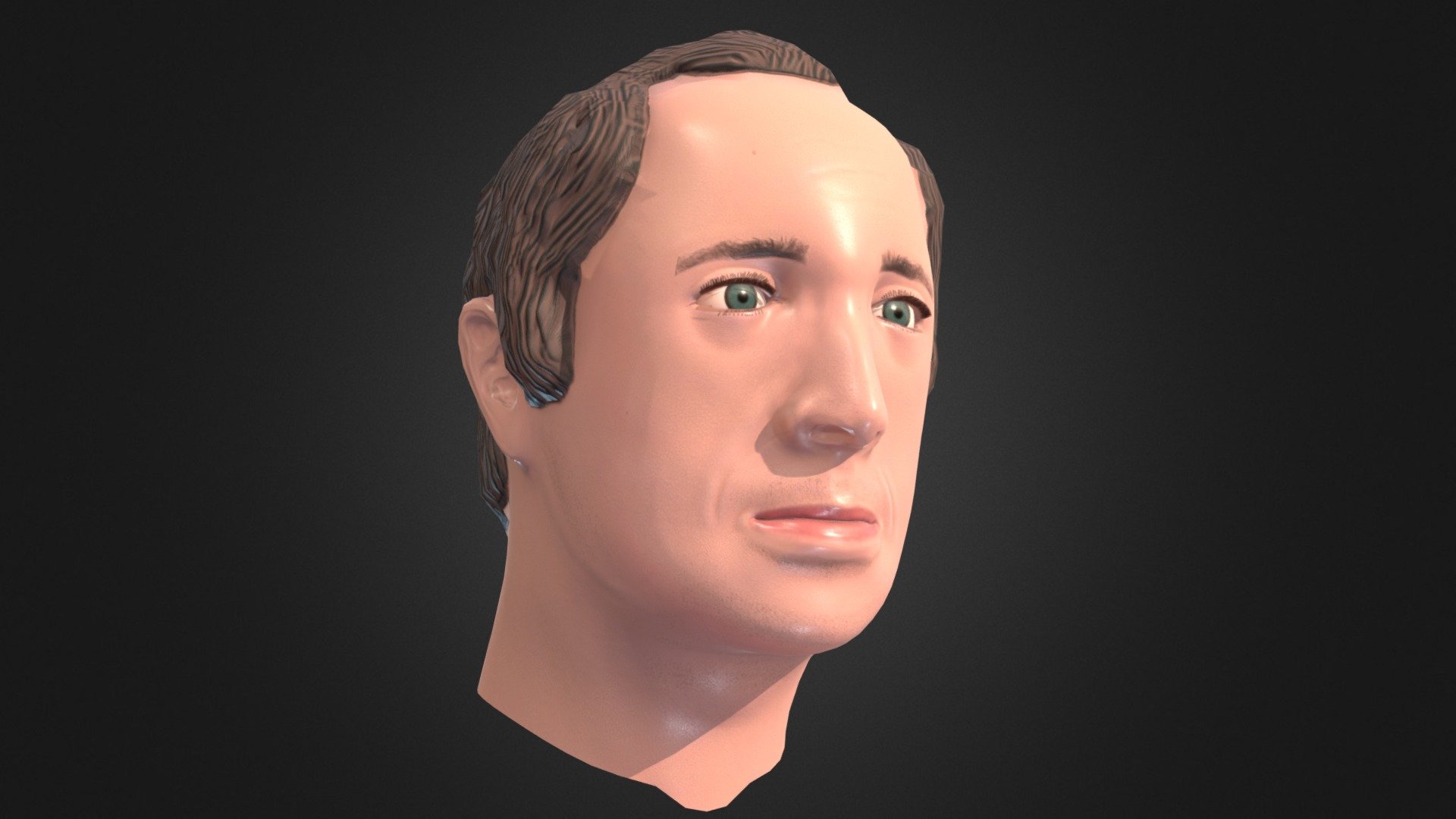 Nicolas_Cage_Bust - 3D model by Brandon_Ramirez [4d5764e] - Sketchfab