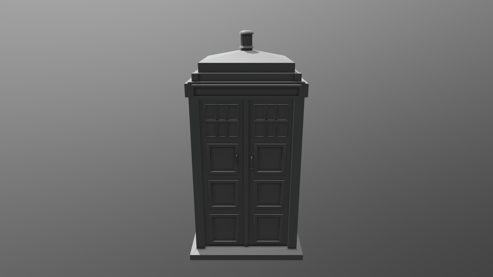 TARDIS - 3D model by Salvatore.G [4d58089] - Sketchfab