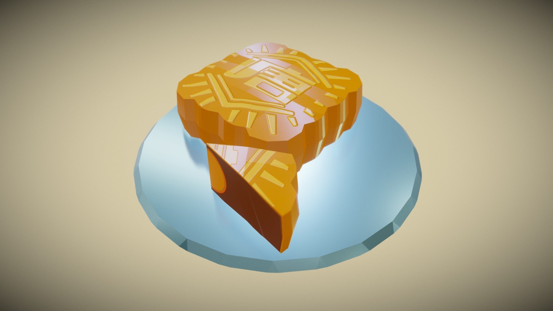 China Tang Mooncake - 3D model by reelo2228 [4d585ee] - Sketchfab