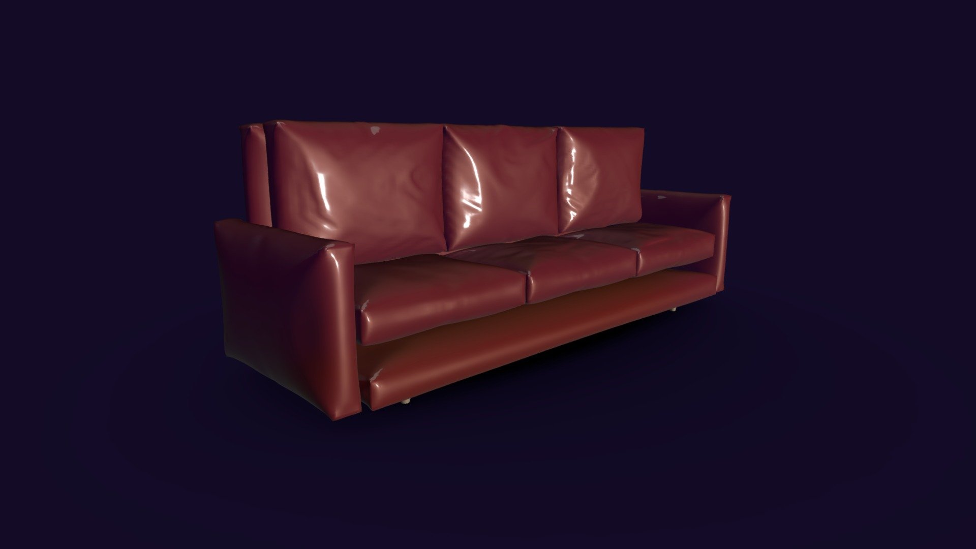 Simple Couch - Download Free 3D model by Ahmed S. (@ahmedsefianiseda ...