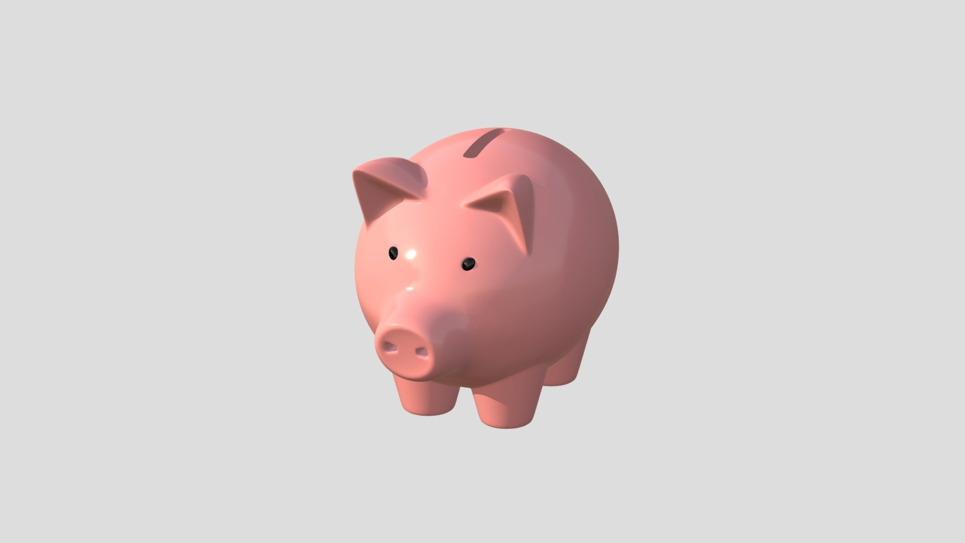 Piggy Bank - Download Free 3D model by octopuslover [4d5bf8d] - Sketchfab