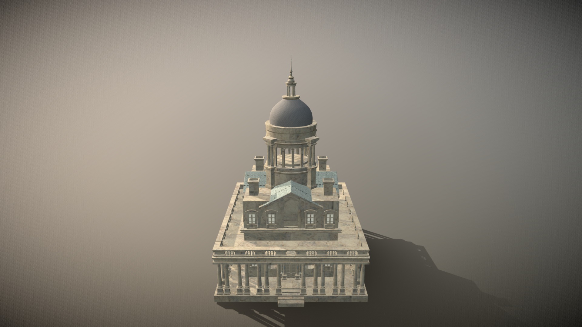 The Greenwich Building - 3D model by CGBLENDERBLACK [4d5dfc8] - Sketchfab