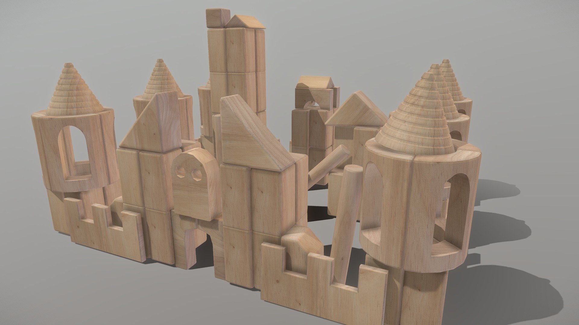 Jacob Crow - Week 7b Castle Assignment - Download Free 3D model by ...