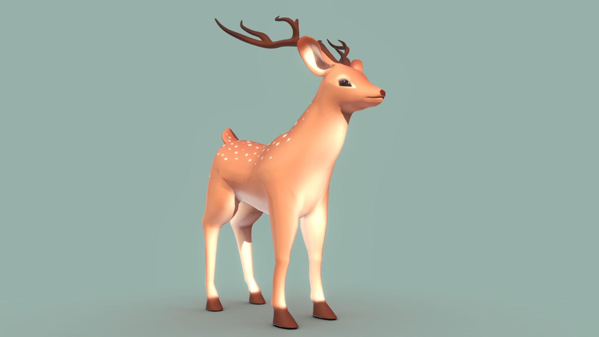 deer - 3D model by irismonmon [4d6411a] - Sketchfab