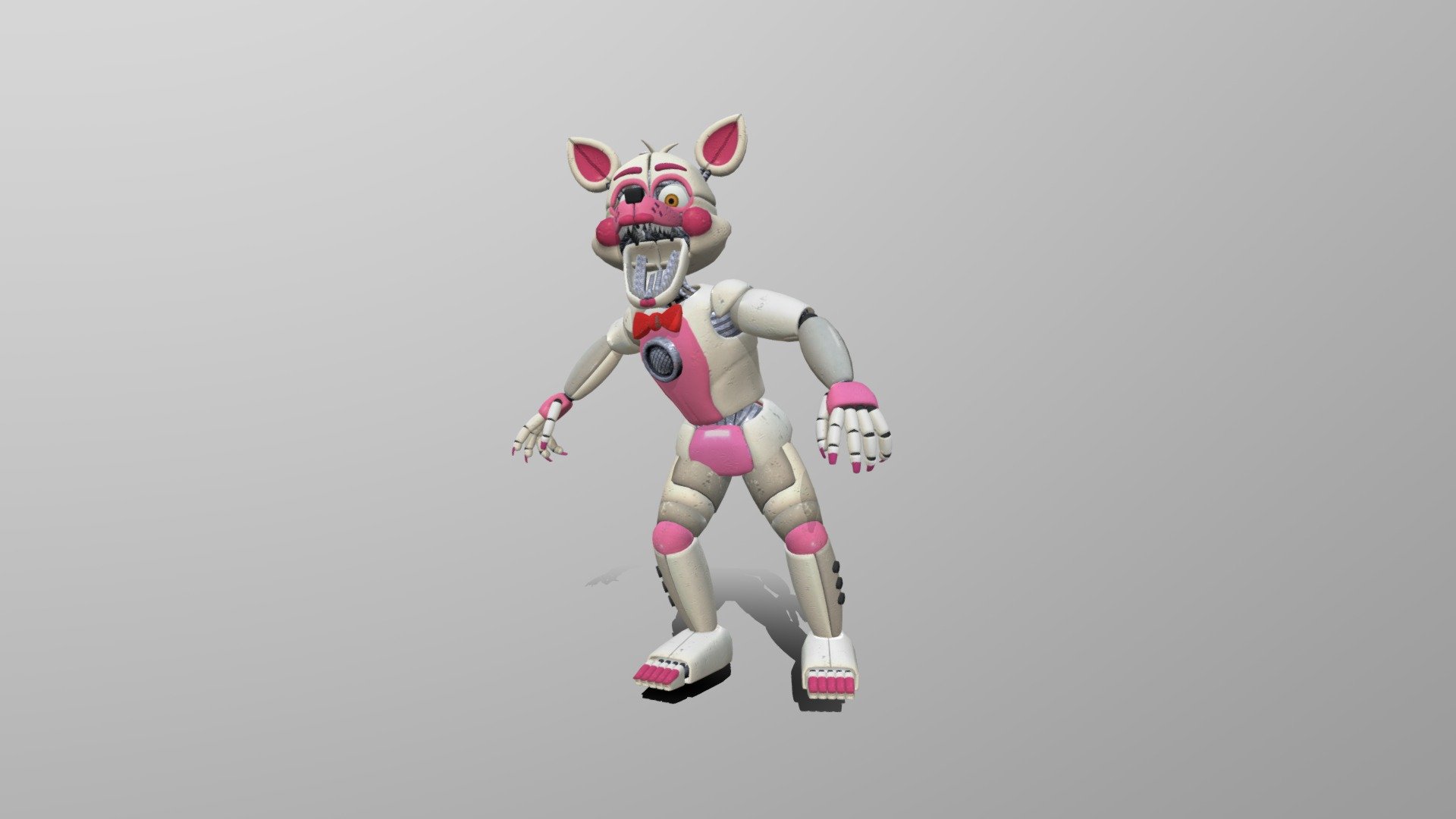 funtime foxy - Download Free 3D model by TheLJ3X (@Lesha_J3X) [4d644a8 ...