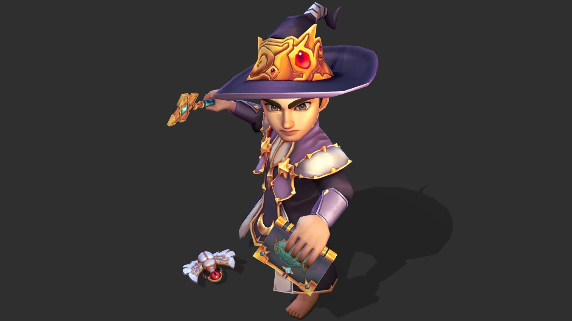 Wizard Robe - 3D model by Kenny Ung (@KennyUng) [4d64a64] - Sketchfab