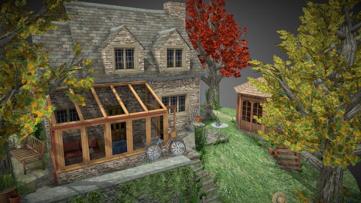 Veranda 3D models - Sketchfab