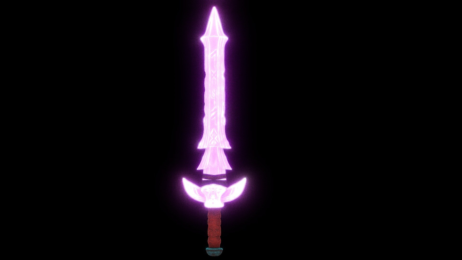 Stylized energy sword. - 3D model by Amin Adukov (@Aminchok) [4d668b4 ...