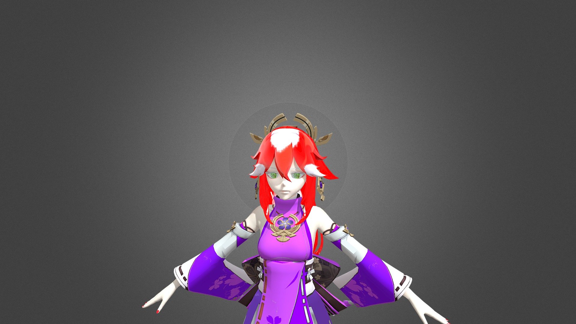 yaemiko_based_oc - Download Free 3D model by blightcatra [4d68f09 ...