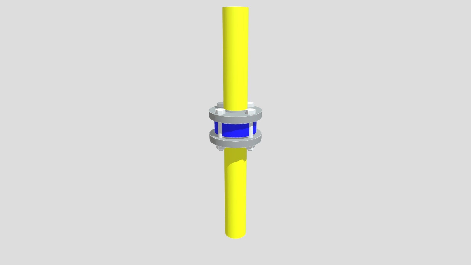 CHECK VALVE | VÁLVULA CHECK - Download Free 3D model by ENGIPROS ...