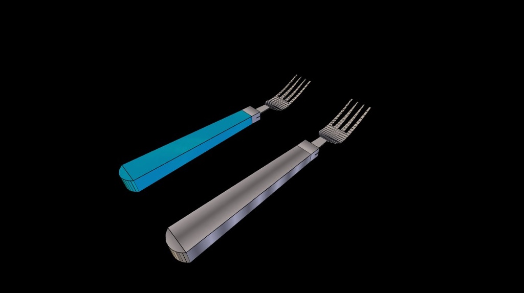 Fork - 3D model by sitejmr [4d6ae1e] - Sketchfab