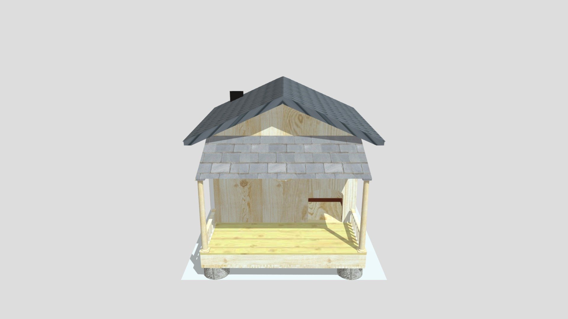 Catdominiums for strays - 3D model by imaintheradiantdawn [4d6b11d ...