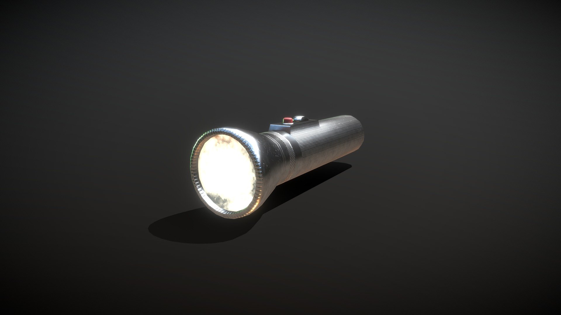 Vintage Flashlight - 3D model by DimLitStudio [4d6b190] - Sketchfab