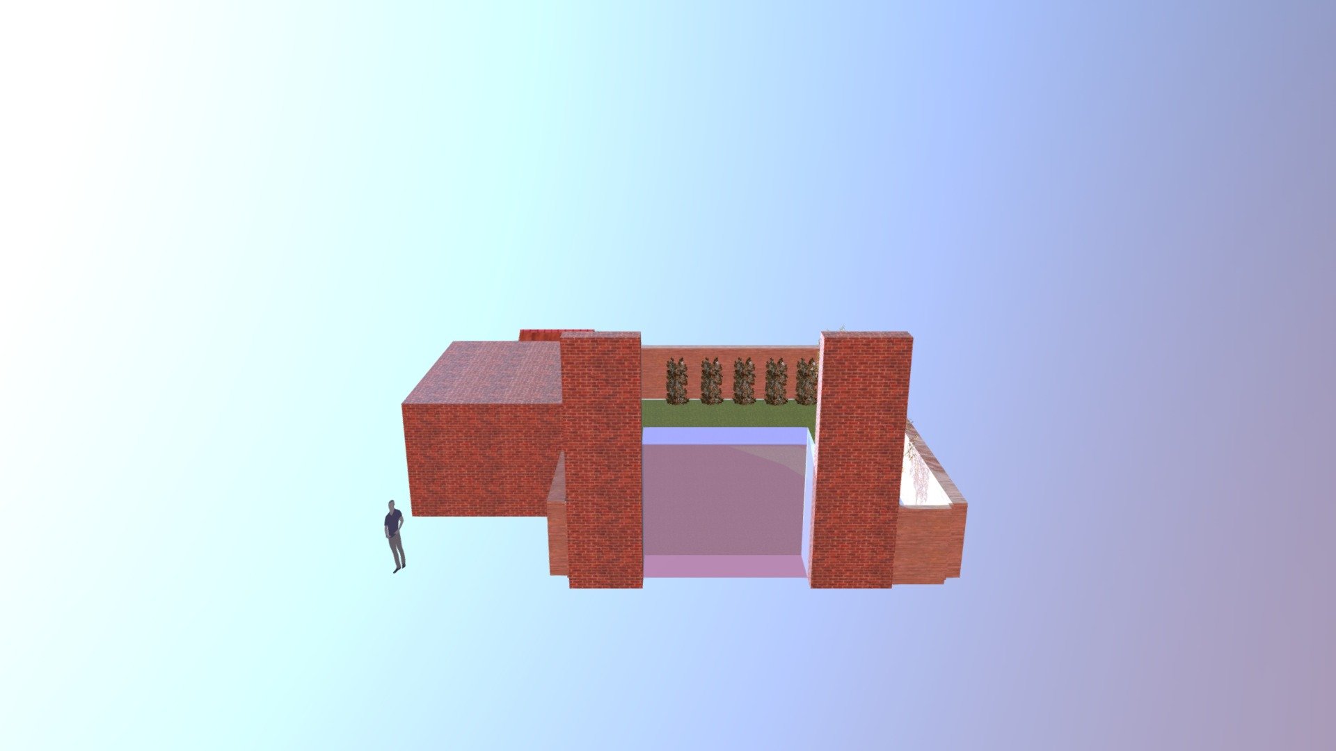Back Garden2 - Download Free 3D model by Mitch_s_s [4d6bd1d] - Sketchfab
